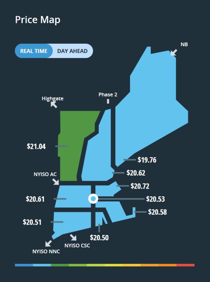 Price Map shows wholesale energy markets in action - ISO Newswire